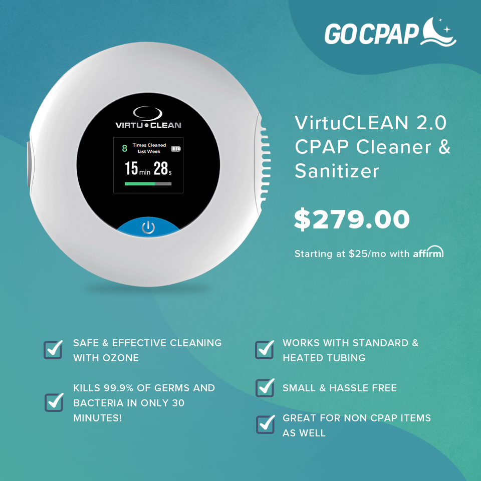 Product Spotlight: VirtuCLEAN 2.0 CPAP Cleaner & Sanitizer - GoCPAP LLC